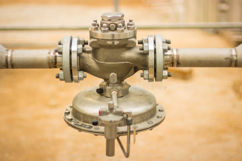 Pressure Control Valve for Industry. Stock Photo - Image of industrial ...