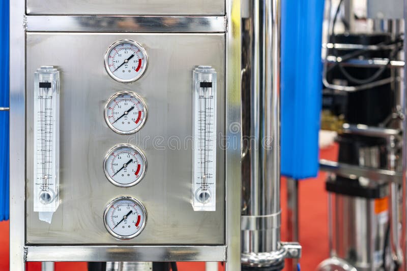Pressure Dial Gauge and Rotameter Measuring Device for Measure Pressure ...