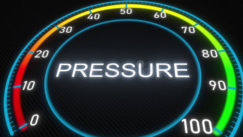 Pressure Futuristic Meter or Indicator. Conceptual 3D Rendering Stock ... Pressure Futuristic Meter or Indicator. Conceptual 3D Rendering Stock ...
