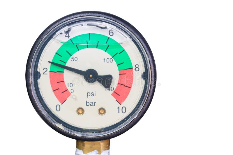 Pressure gauge stock image. Image of fixing, equipment - 14467619