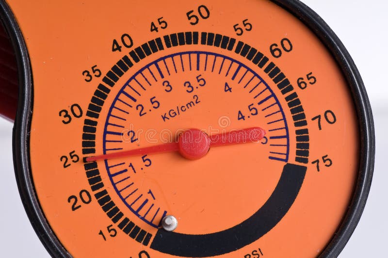 Pressure Gauge stock image. Image of pressure, plumbing - 146269