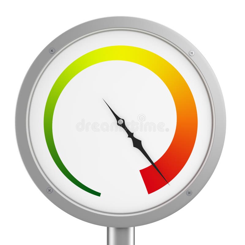 Pressure gauge stock illustration. Illustration of valve - 22529009