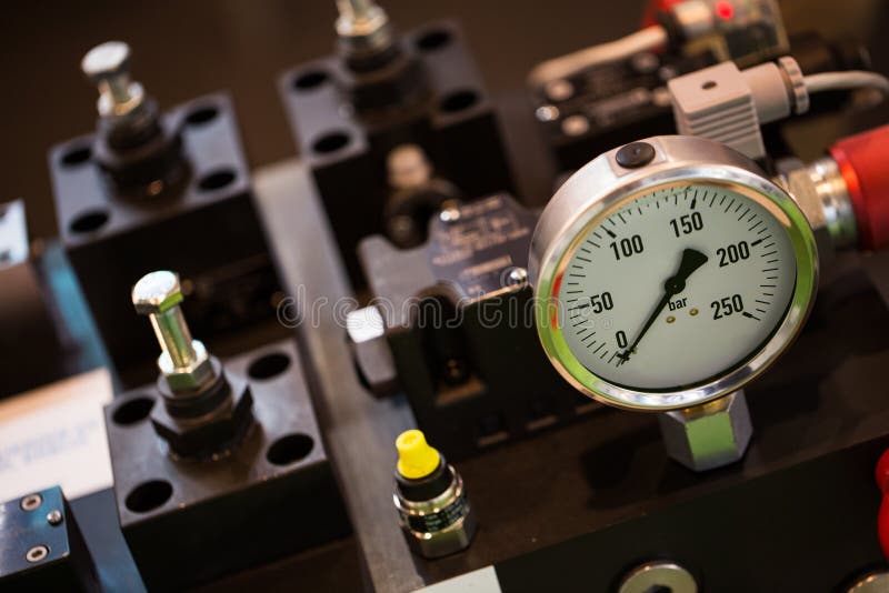 Pressure gauge stock image. Image of instrument, fuel - 117931173