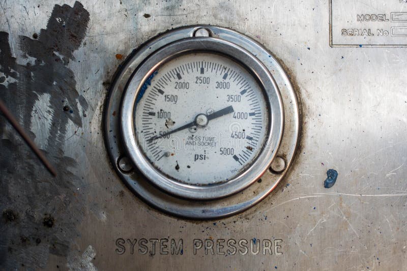 Pressure gauge stock image. Image of machine, look, instrument - 68509839