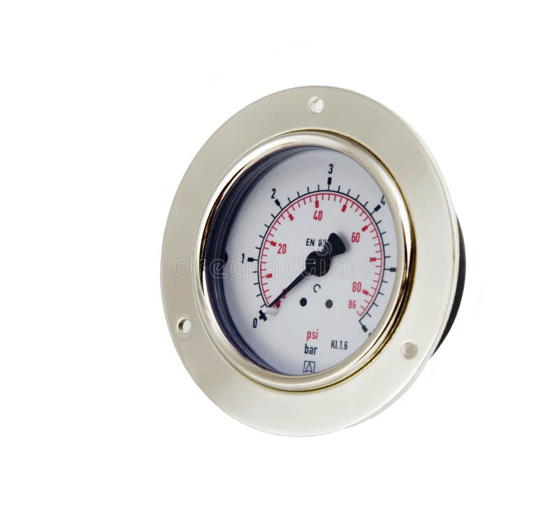 Pressure gauge stock image. Image of needle, accuracy - 54289699