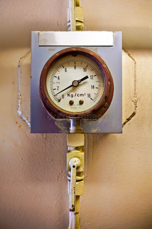 Pressure Gauges stock image. Image of traction, compressor - 22463033