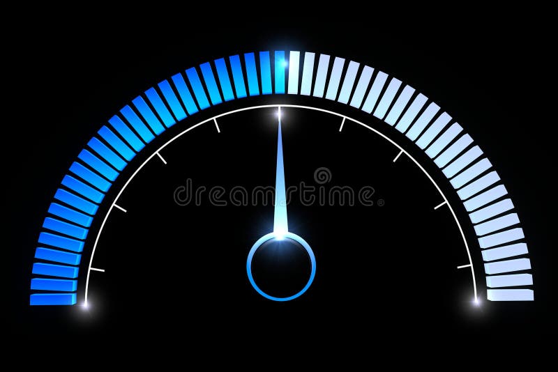 Pressure Gauges Temperature Speed Performance Stock Illustration ...