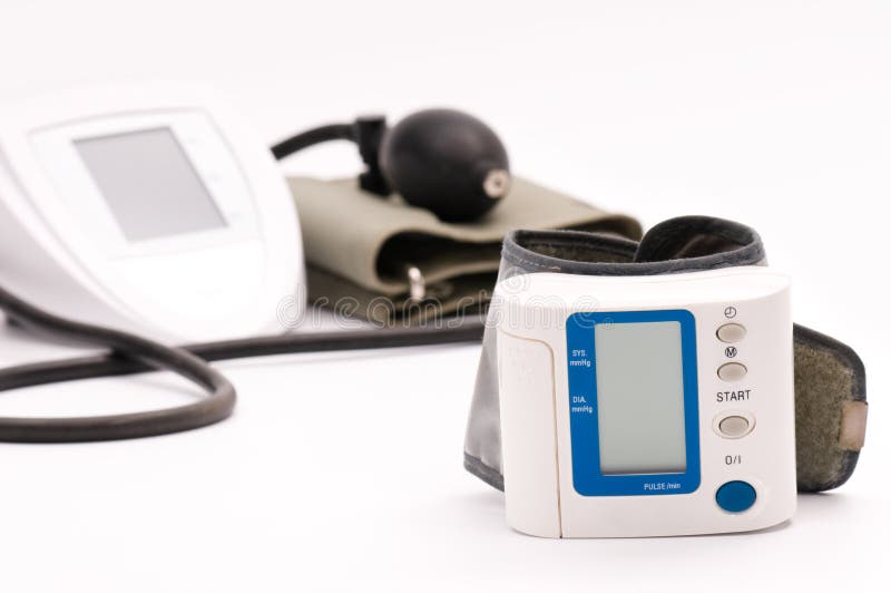 Pressure instrument stock image. Image of monitor, care - 14616873