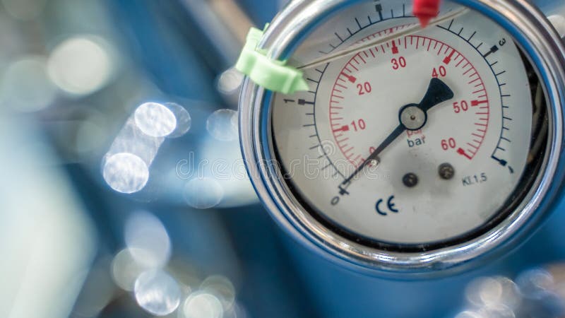 Pressure Measurement Panel in Science Laboratory Stock Image - Image of ...