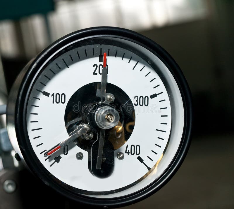 Pressure measuring control stock photo. Image of equipment - 12272100