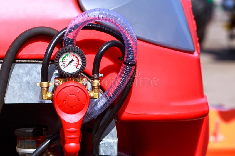 The pressure meter stock photo. Image of device, armature - 259710582