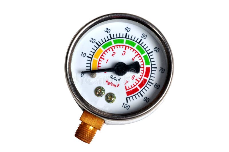 Pressure meters stock photo. Image of glass, dual, accuracy - 8191620