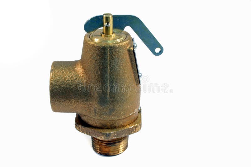 Pressure relief valve stock image. Image of relief, vessel - 4225929