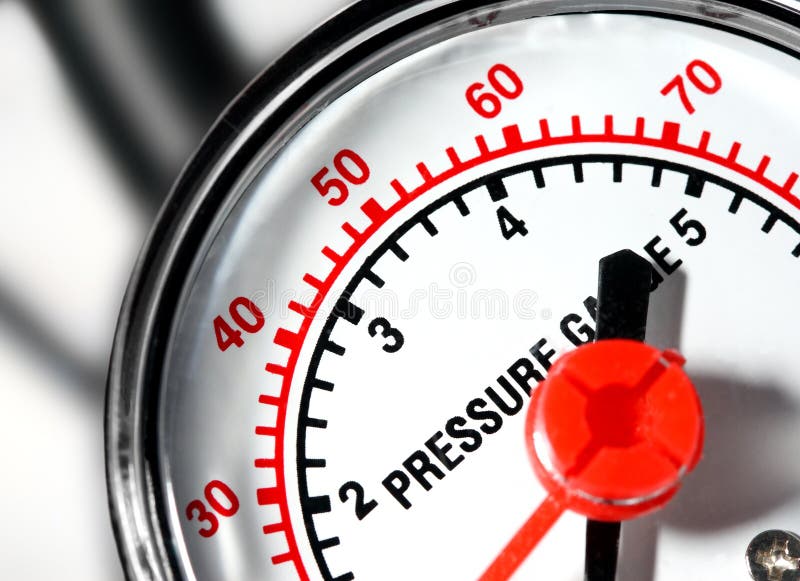 Pressure scale stock photo. Image of gauge, precision - 8285984
