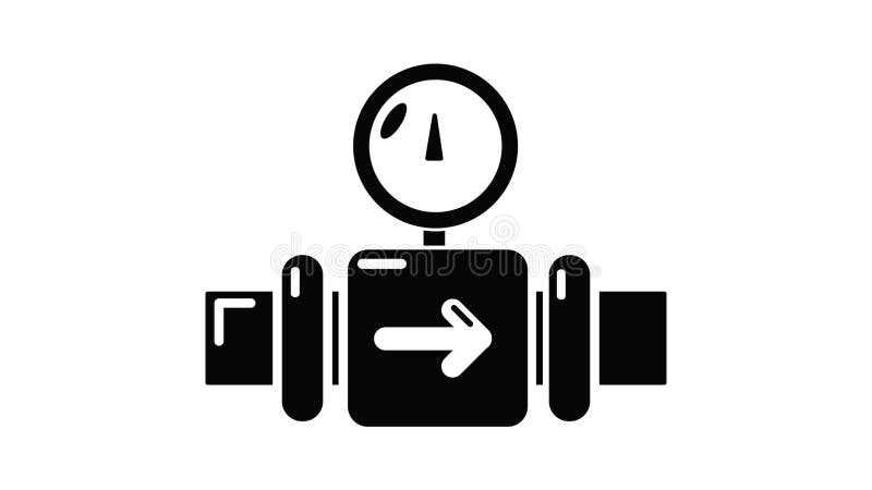 Pressure Sensor Icon Animation Stock Video - Video of measure ...