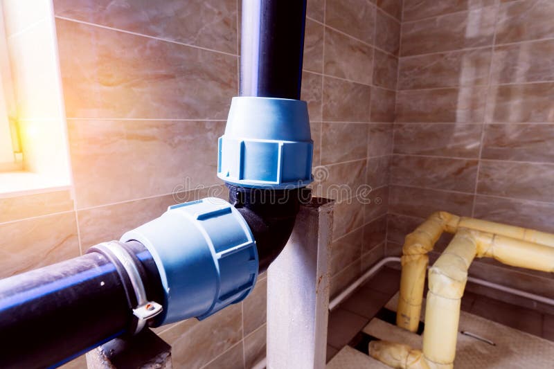 Pressure Sensor in an Industrial Boiler Room. Barometer in the Heating ...