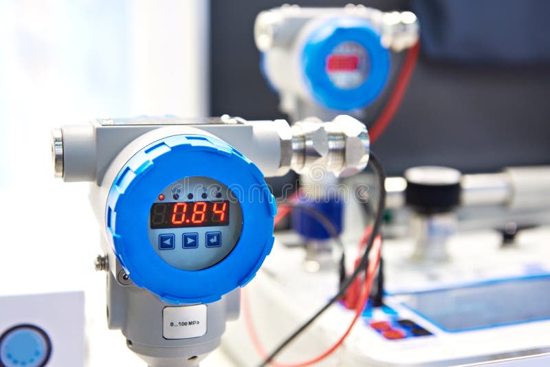 Pressure sensor stock image. Image of measure, pump - 123321815