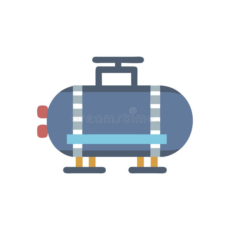 Pressure Tank Icon for Storage Solutions Stock Vector - Illustration of ...
