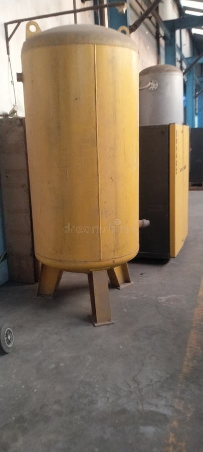 Pressure Tank,very Important for the Industry Stock Photo - Image of ...