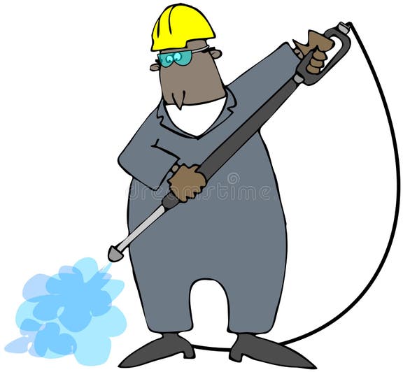 Pressure Washing Cartoon Stock Illustrations – 243 Pressure Washing ...