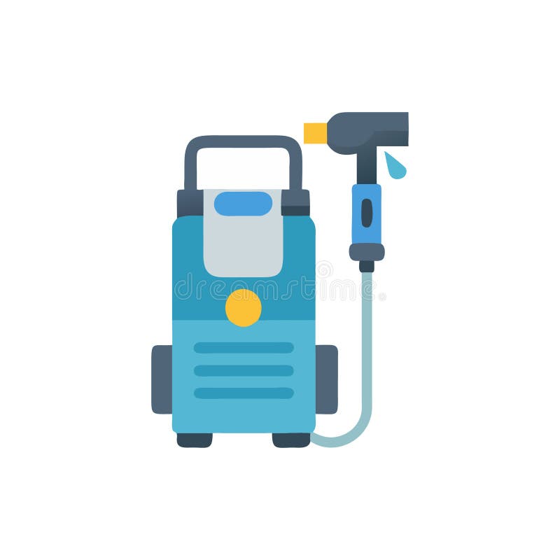 Pressure Washer Icon for Cleaning Tasks Stock Image - Illustration of isolated, technology ...
