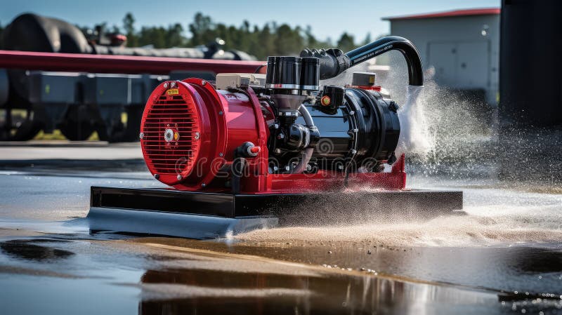 Pressure water booster stock illustration. Illustration of quick ...