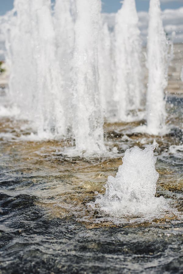 Pressure a Water Jet from the Fountain/strong Head of Water Jets from ...