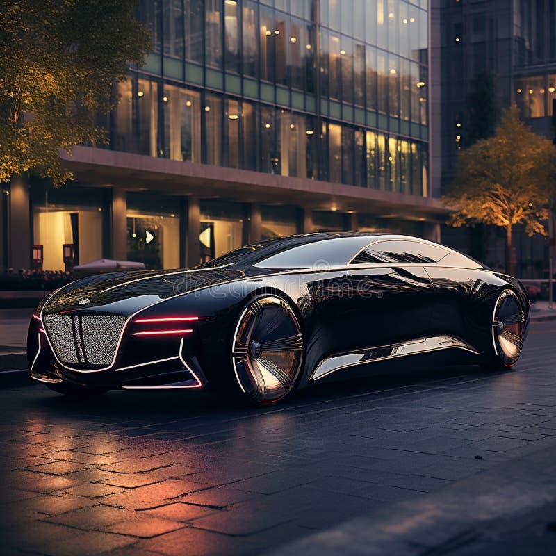 Prestige in Motion: a Mobile Statement of Success Stock Image - Image ...