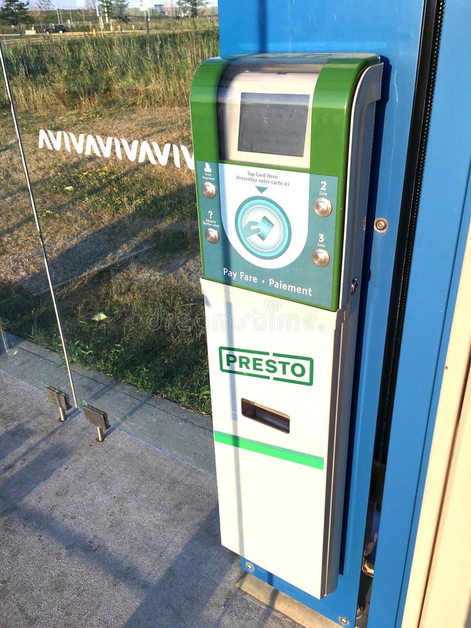 PRESTO Sistema Di Pagamento Della Tariffa Fotografia Stock Editoriale ...