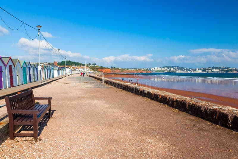 Preston Sands Beach Devon England Stock Foto - Image of mooi, buiten ...