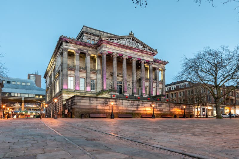 Preston UK stock photo. Image of england, column, baroque - 268962470