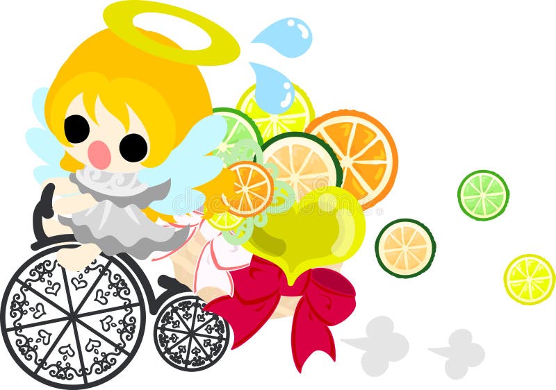 The pretty angels stock vector. Illustration of little - 82901263