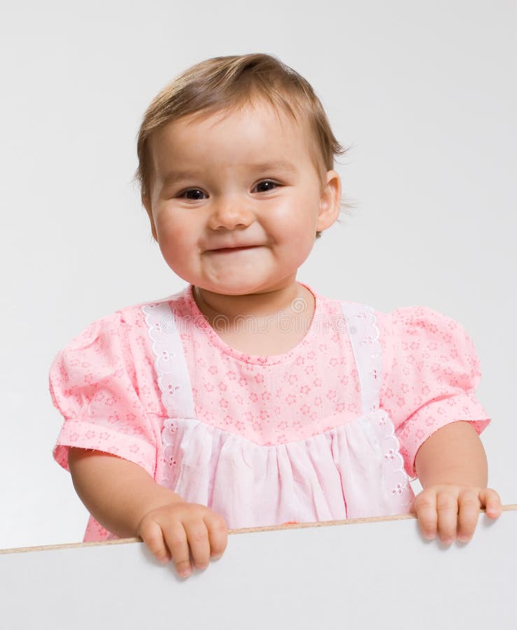 Small baby posing stock photo. Image of lively, adorable - 1732822