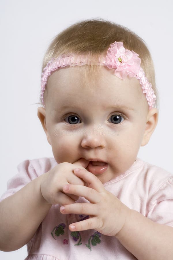 Pretty baby stock photo. Image of affectionate, infant - 4244254