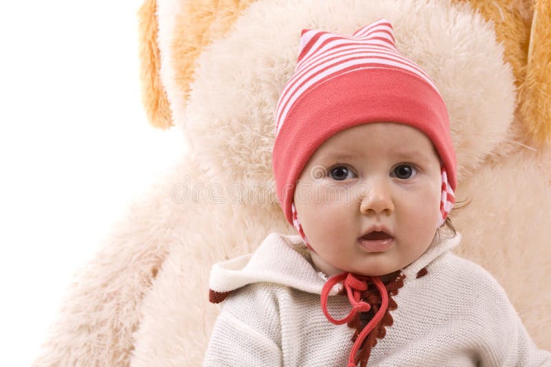 Pretty baby girl stock photo. Image of child, look, beautiful - 16850770