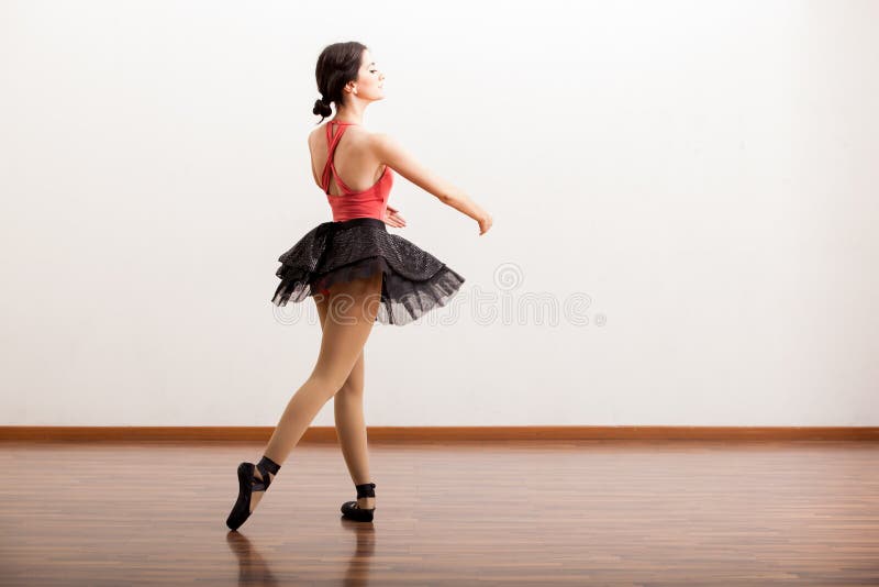 Pretty Ballerina Wearing A Tutu Stock Image Image 35389197
