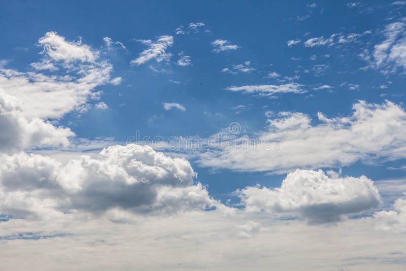 Pretty Blue Sky with Clouds Stock Photo - Image of grunge, retro: 96284284