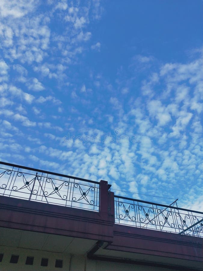 Pretty BlueSky and cloud stock photo. Image of blue - 261931470