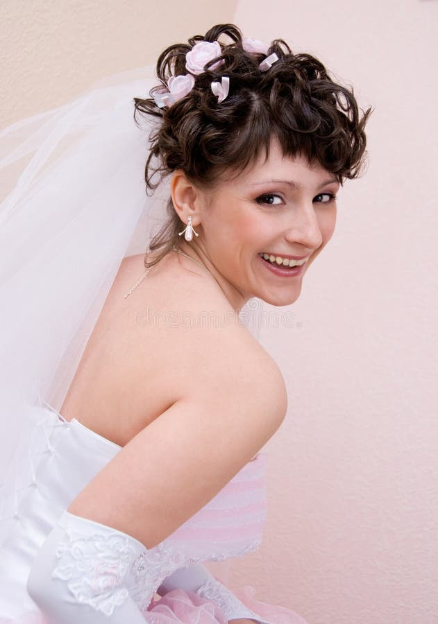 Pretty bride stock photo. Image of married, celebration - 5922304