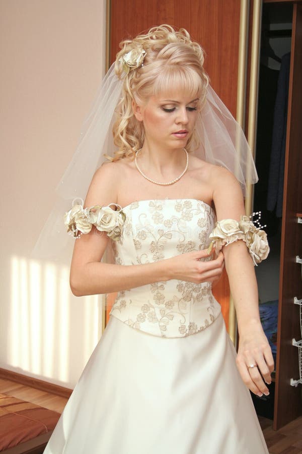 Pretty bride stock image. Image of dear, delicious, bride - 659283