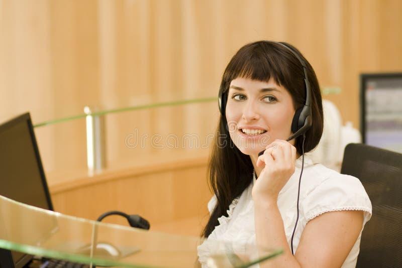 1,910 Cute Receptionist Headset Stock Photos - Free & Royalty-Free ...