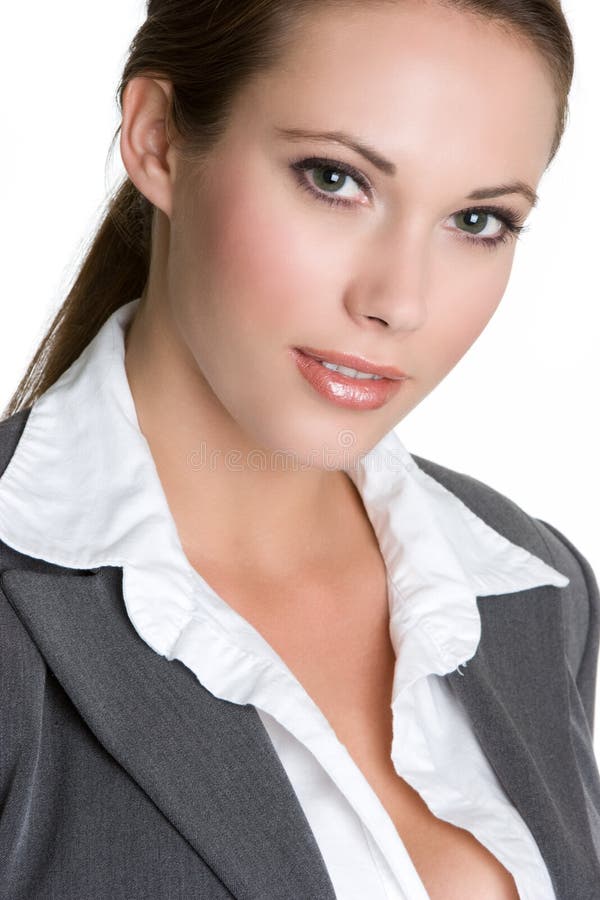Pretty Businesswoman stock photo. Image of business, portrait - 8367126