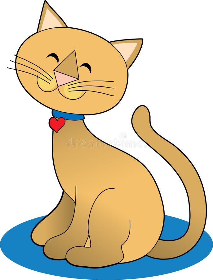 Black Cat Crouching stock vector. Illustration of crouching - 1746561