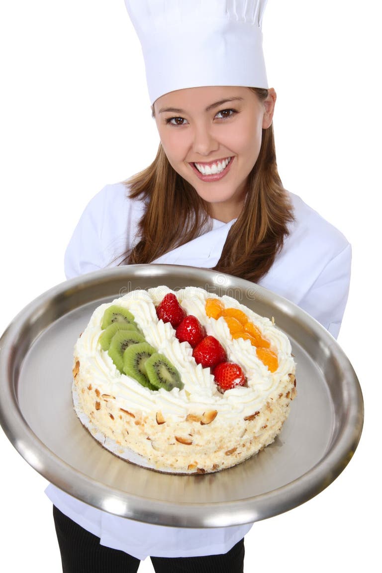 3,324 Female Chef Holding Cake Stock Photos - Free & Royalty-Free Stock ...