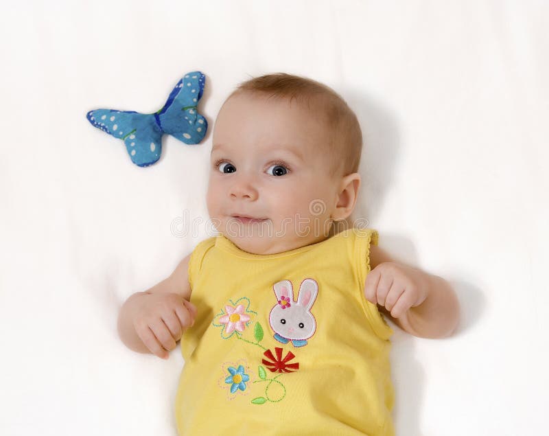 Pretty child stock image. Image of body, people, caucasian - 11166015