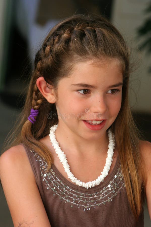 Pretty Child stock photo. Image of kids, braid, shirt - 1148462