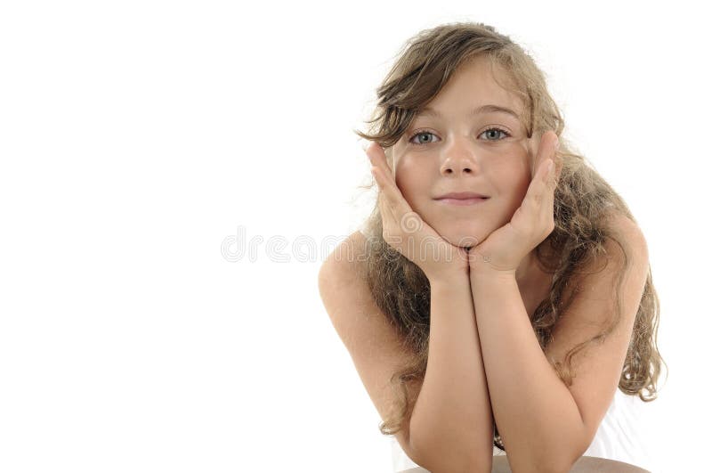 Pretty child smiling stock photo. Image of portrait, smiling - 19747390