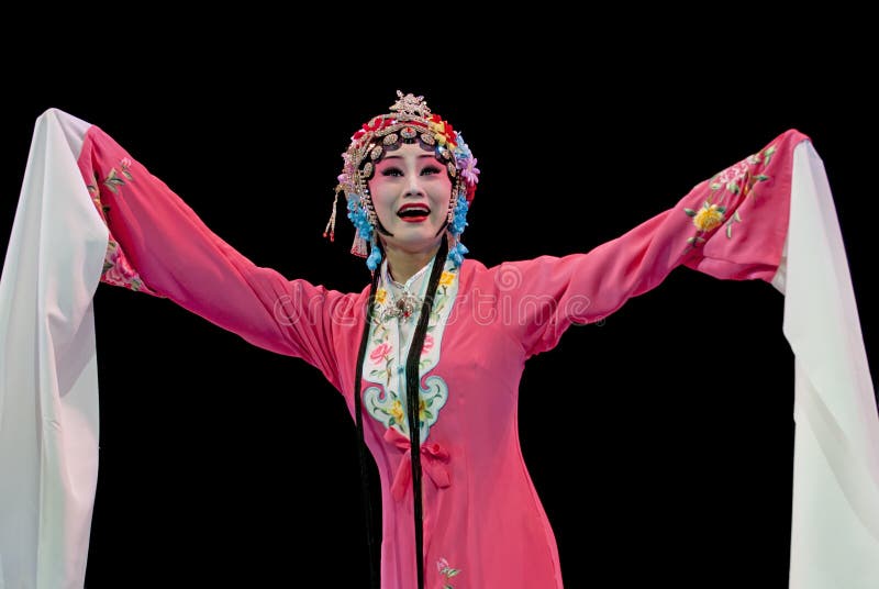 Pretty Chinese Opera Actress Editorial Photo - Image of custom, grace ...