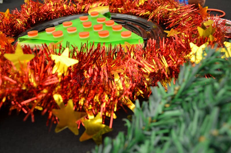 Pretty Christmas Jelly in the Shape of a Pine Tree Stock Photo - Image ...