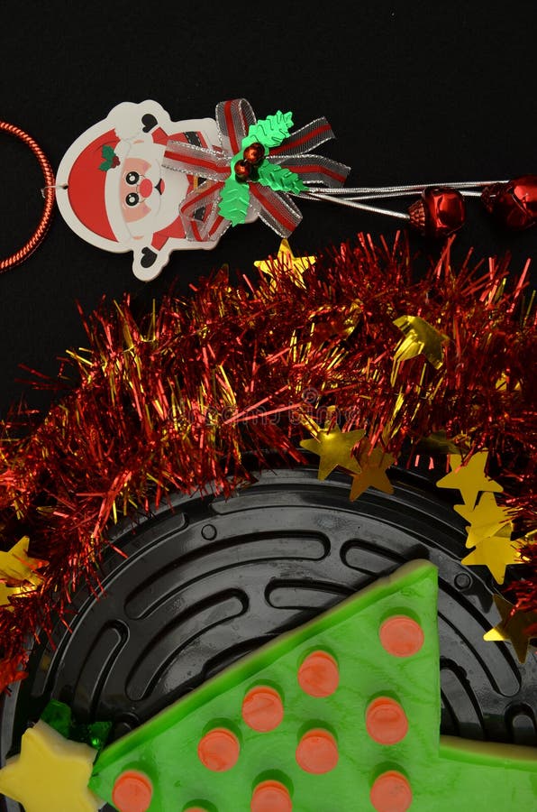 Pretty Christmas Jelly in the Shape of a Pine Tree Stock Photo - Image ...